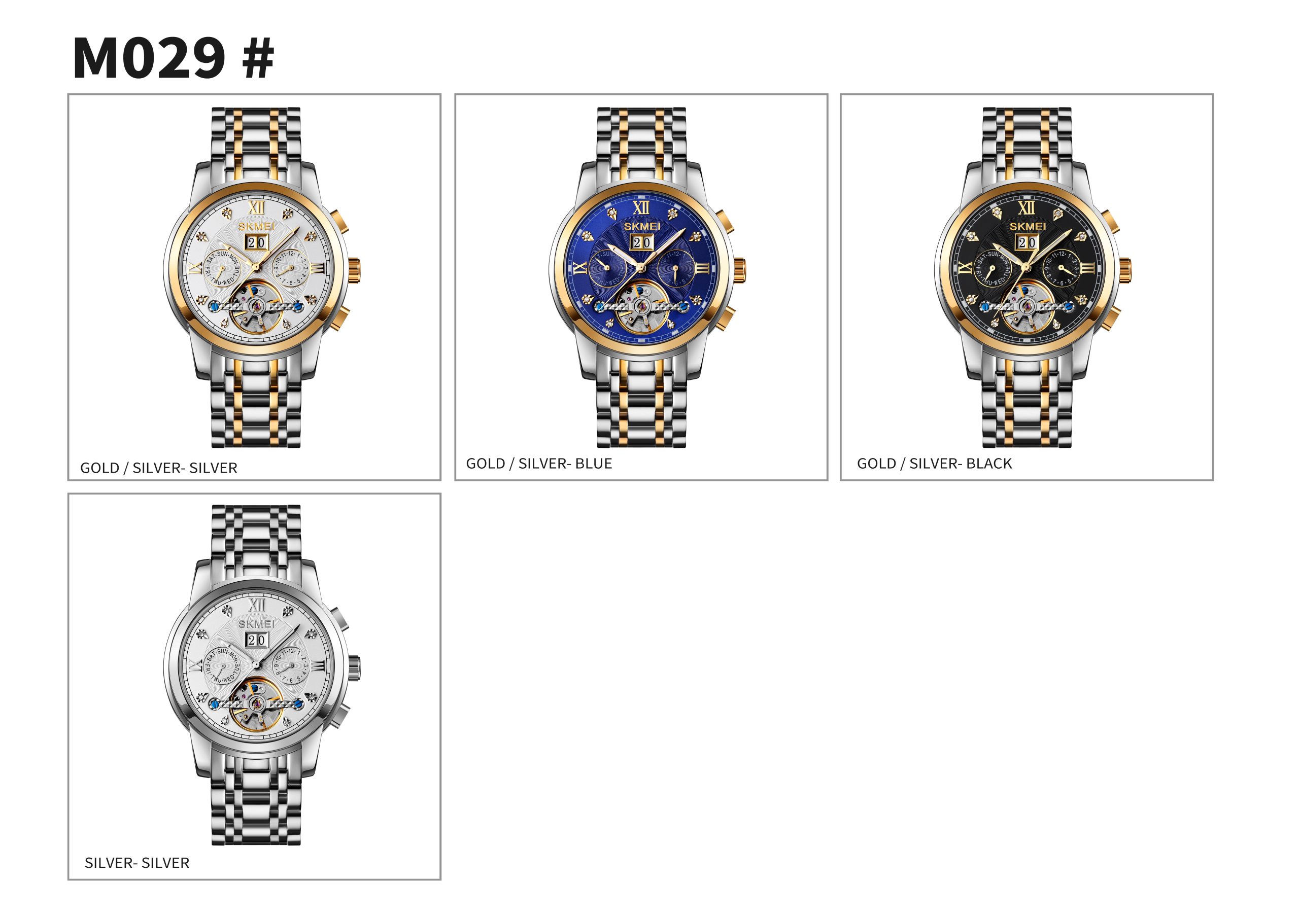 SKMEI M029 MECHANICAL WATCH – Skmei Certified Factory